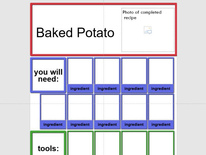 Creating Visual Recipes using PowerPoint – Accessible Chef