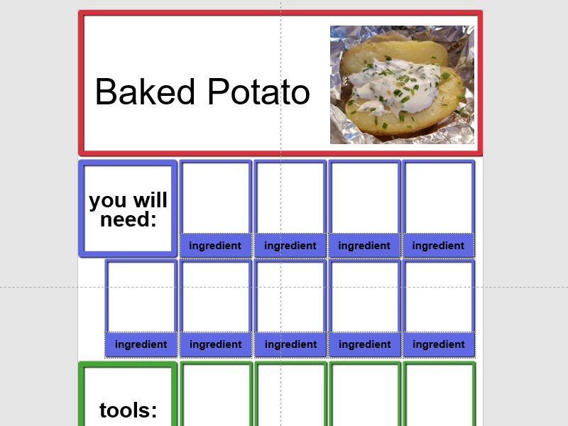 Creating Visual Recipes using PowerPoint – Accessible Chef