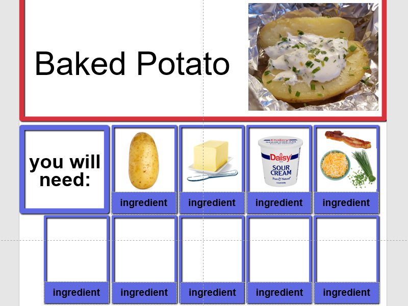 Creating Visual Recipes using PowerPoint – Accessible Chef